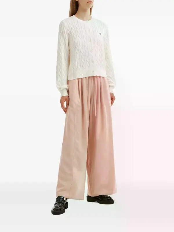 B+AB Pleated Wide-leg Trousers