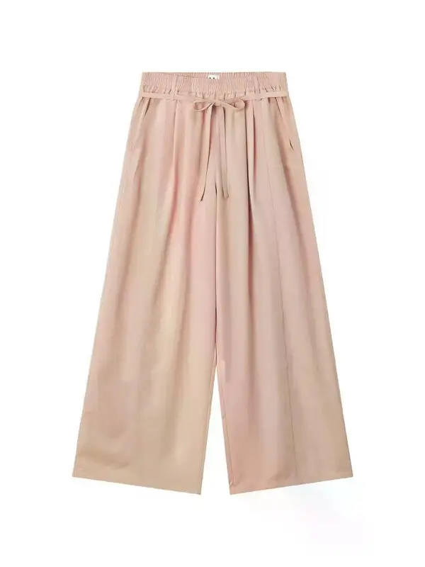 B+AB Pleated Wide-leg Trousers