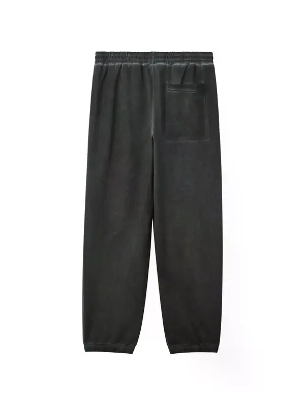 Izzue Faded-effect Logo-embroidered Track Pants