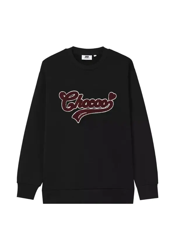 CHOCOOLATE Logo-patch Crew-neck Sweatshirt