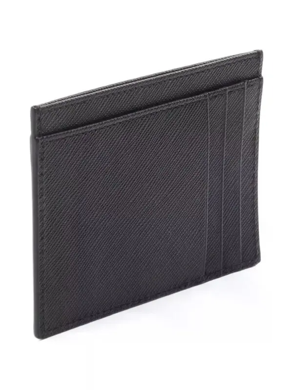 Prada Saffiano Triang Card Case