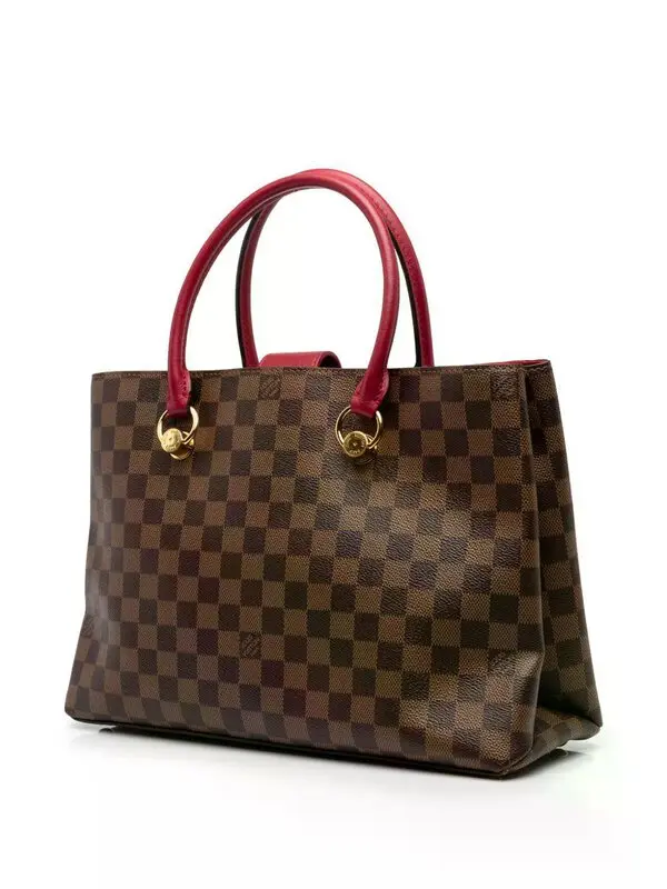 LOUIS VUITTON Damier Ebene Riverside Satchel
