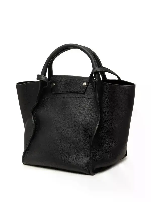 Celine Supple Grained Calfskin Satchel Bag - Black