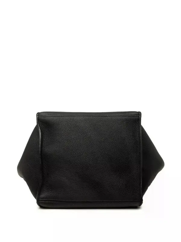Celine Supple Grained Calfskin Satchel Bag - Black