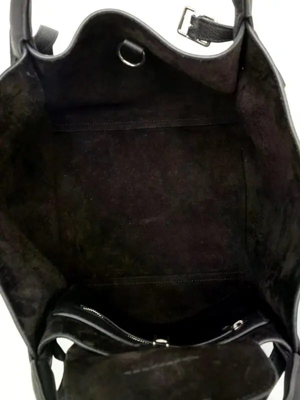 Celine Supple Grained Calfskin Satchel Bag - Black