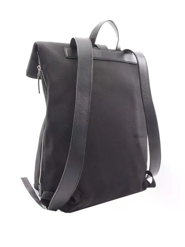 Gucci Canvas Techno Web Fold Over Backpack
