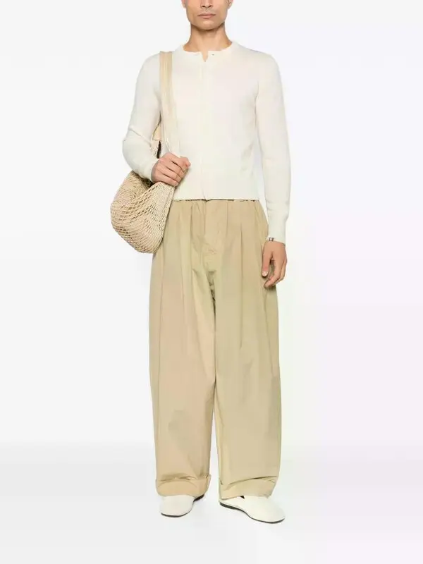 Extreme Cashmere Button-up Knitted Cardigan