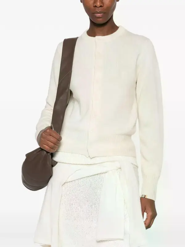 Extreme Cashmere Button-up Knitted Cardigan