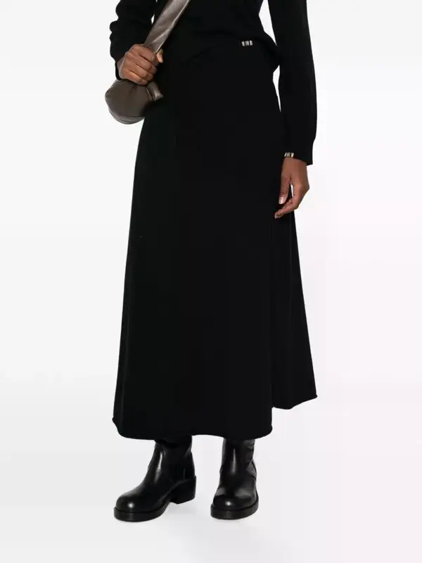 Extreme Cashmere Cashmere A-line Skirt