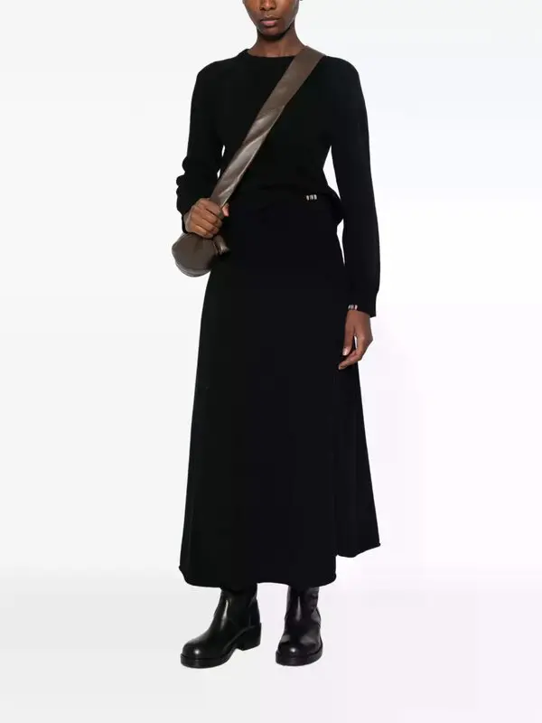 Extreme Cashmere A-line Skirt
