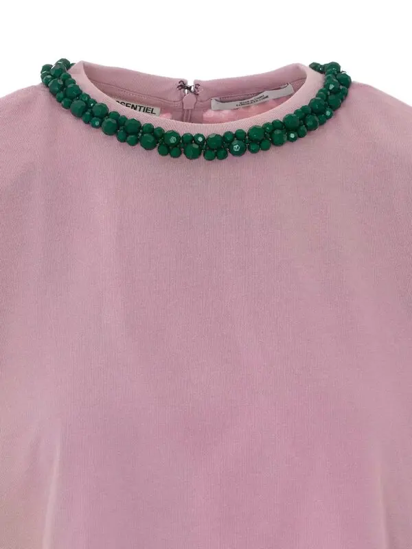 Essentiel Antwerp Crystal-embellished Kardinal T-shirt