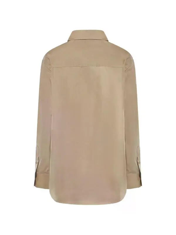 THE FRANKIE SHOP Long Sleeve Button-down Shirt