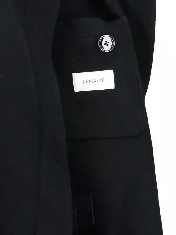 LEMAIRE Wrap Coat In Wool