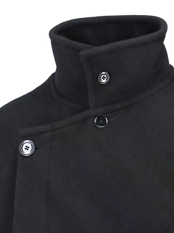 LEMAIRE Wrap Coat In Wool