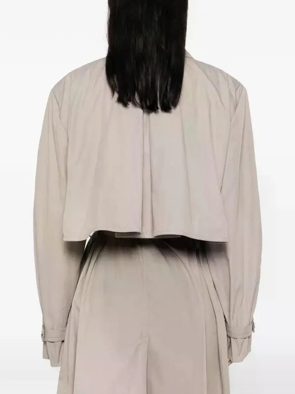 Magda Butrym Belted Storm-flap Coat