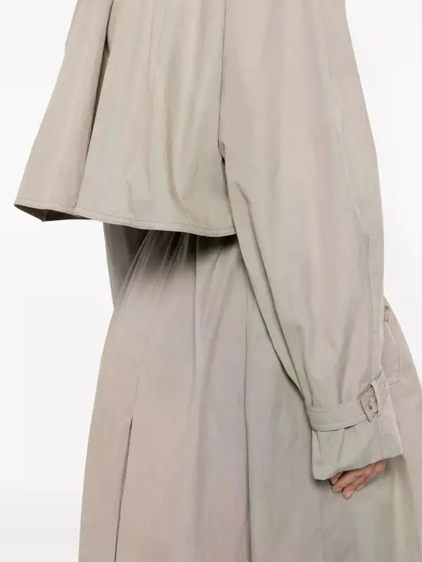 Magda Butrym Belted Storm-flap Coat