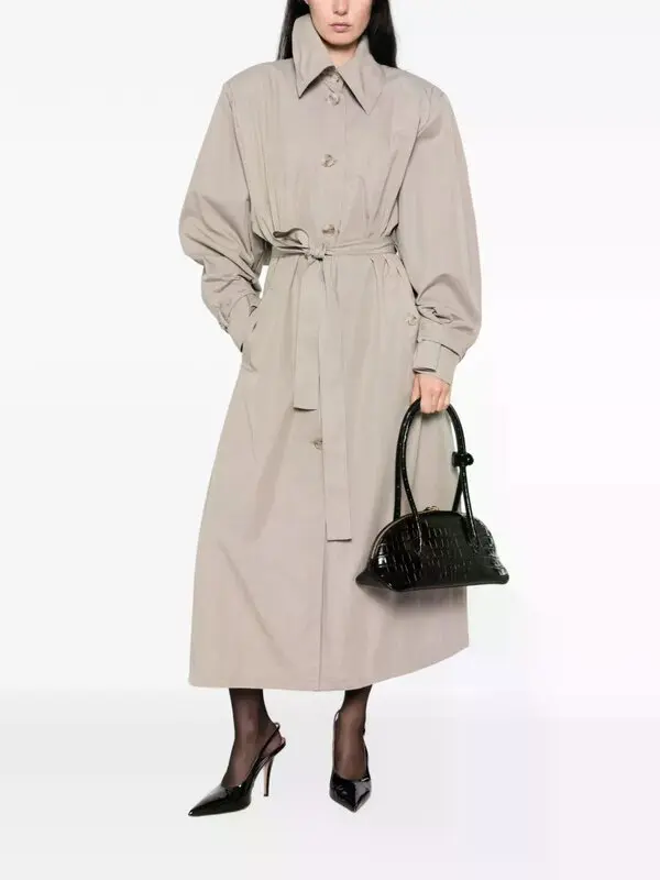 Magda Butrym Belted Storm Flap Coat