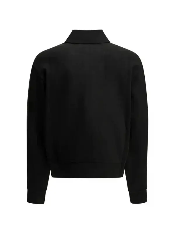 Moncler Logo-patch Quarter-zip Sweatshirt