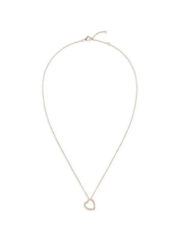 REPOSSI Antifer Diamond Heart Pendant Necklace - Pink