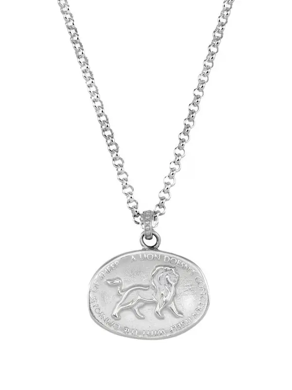 DOWER & HALL Lion Talisman Necklace