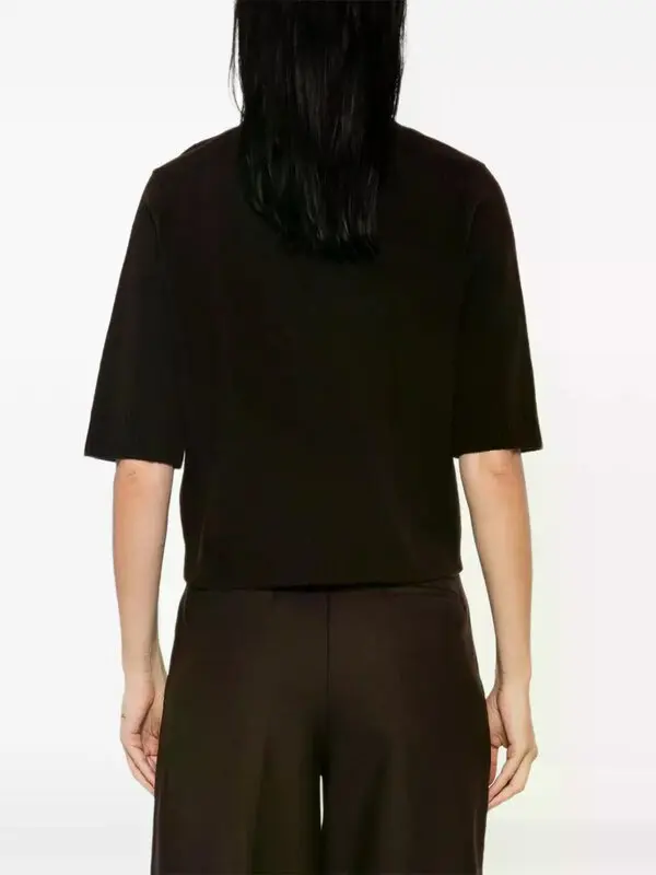 Maje Floral Beaded Short-sleeve T-shirt