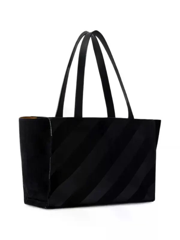 Off-White Sandbag Leather Tote Bag