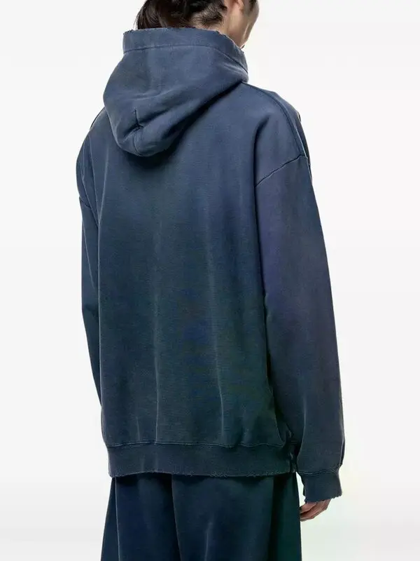 Mihara Yasuhiro Sun-faded Hoodie - Blue