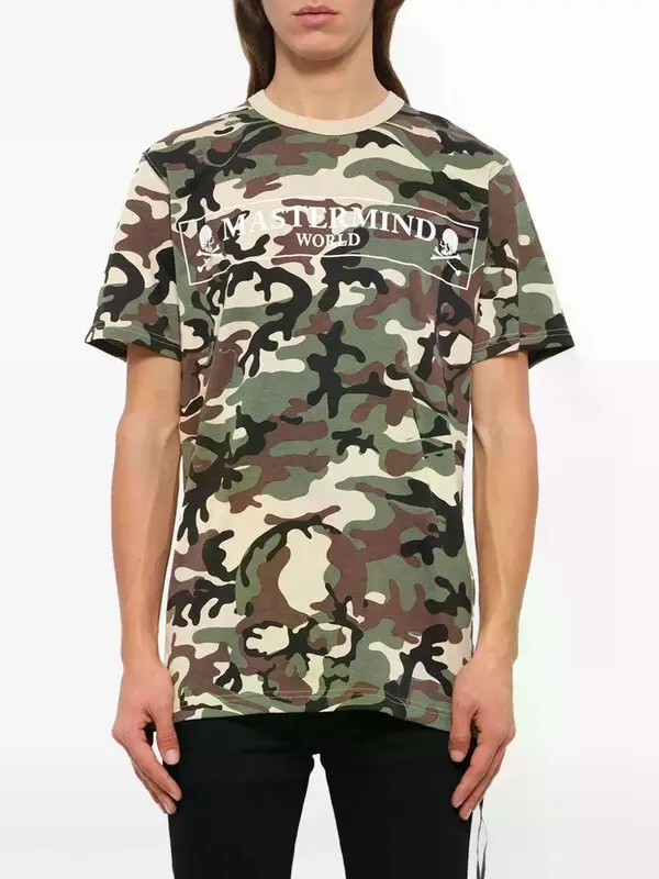 MASTERMIND WORLD Camo-print T-shirt