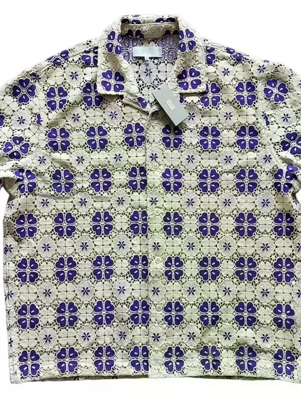 Kith Elora Lace Shirt - Blue