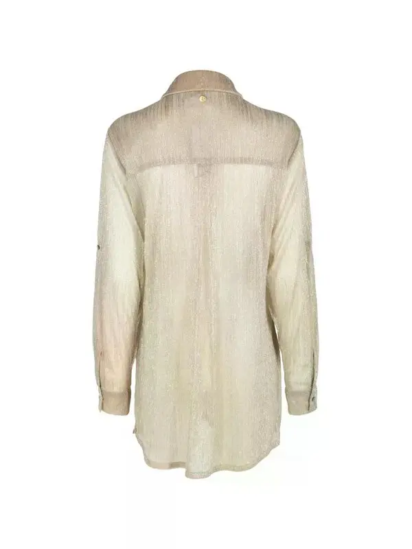 PALMACEA Nuna Metallic-thread Shirt