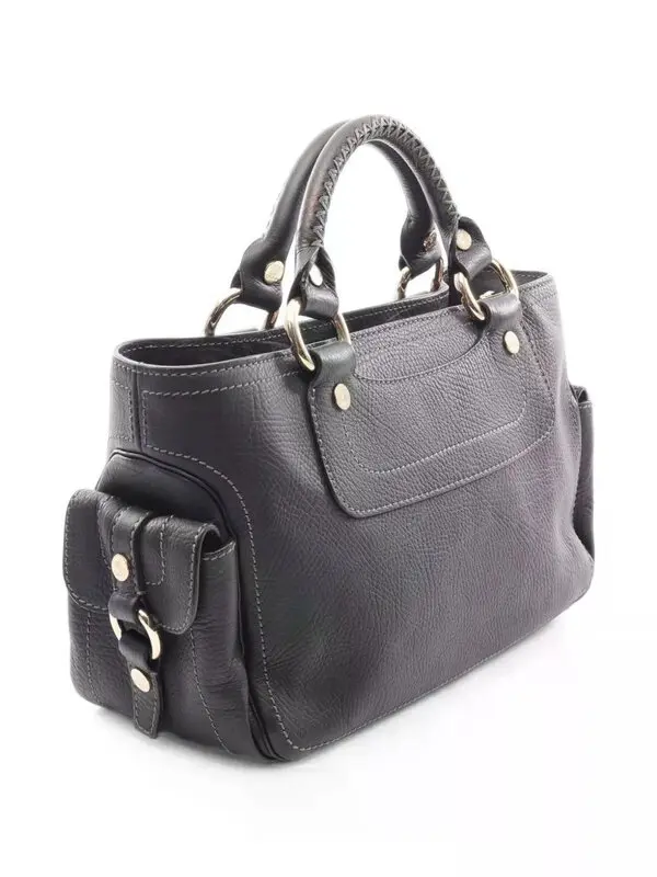 Celine 2010s Boogie Leather Tote Bag