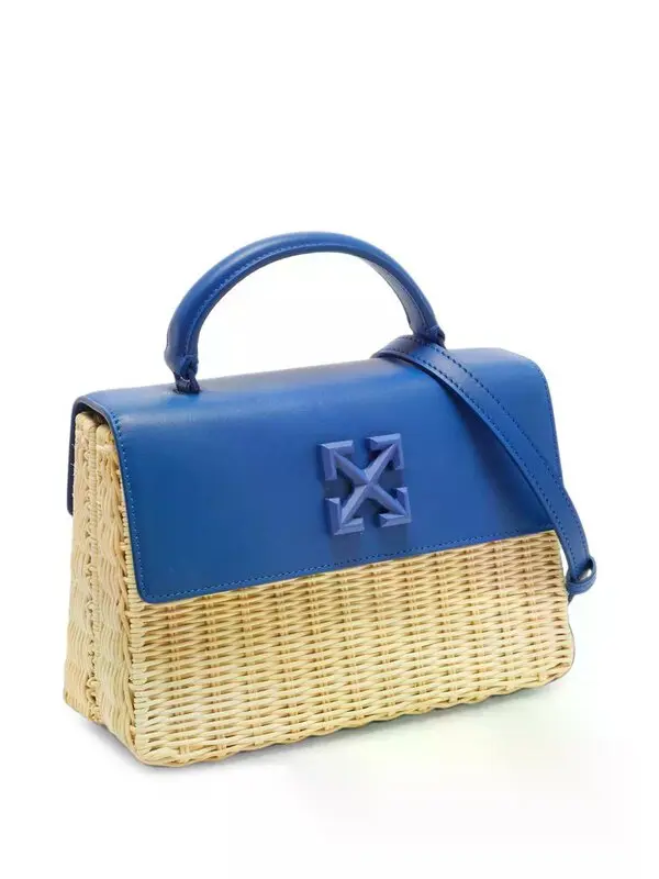 Off-White Jitney 1.4 Wicker Tote Bag