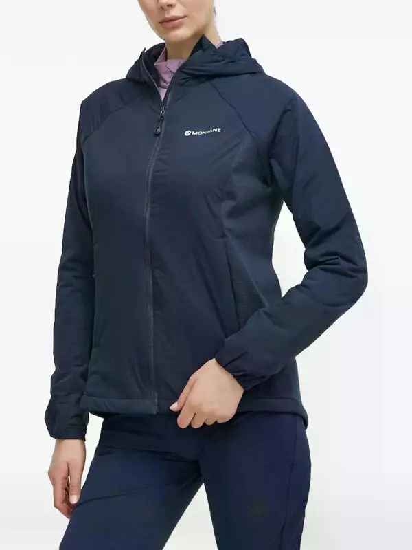 MONTANE Hooded Raglan-sleeve Jacket - Blue