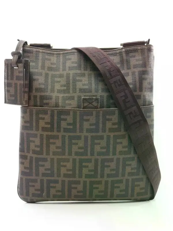 Fendi 2010s Zucca Shoulder Bag