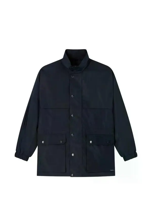 A.p.c. Straight-cut Jacket With Classic Hood