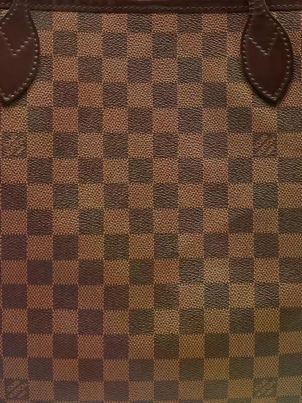 LOUIS VUITTON Neverfull Gm Damier Ebene Shoulder Bag