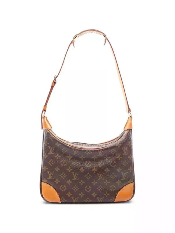 LOUIS VUITTON Monogram Canvas Boulogne Pm Shoulder Bag - Brown