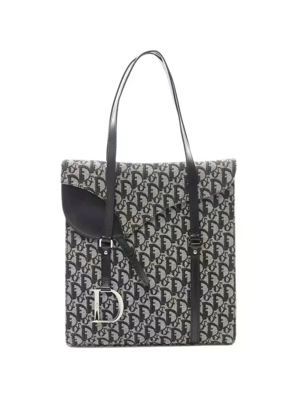 Dior 2000s Trotter Saddle Tote Bag