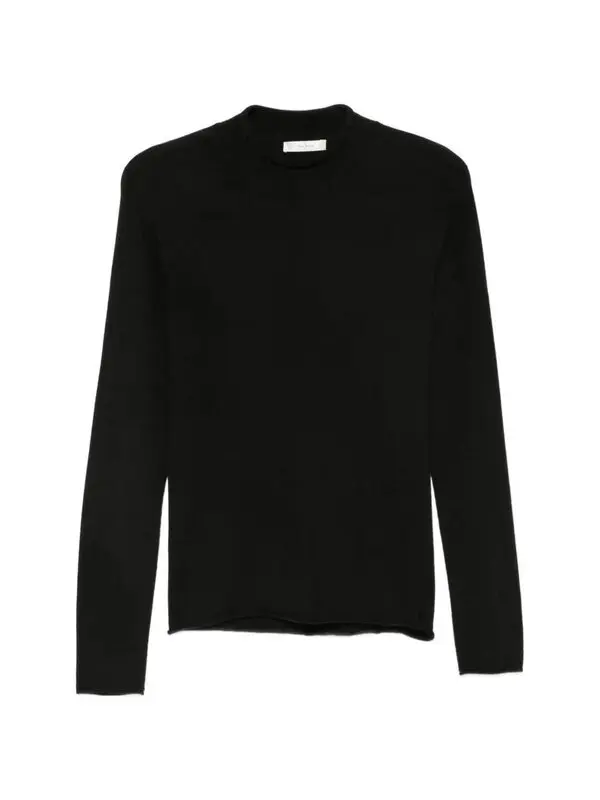 THE ROW Phaed Long-sleeve Sweater - Black