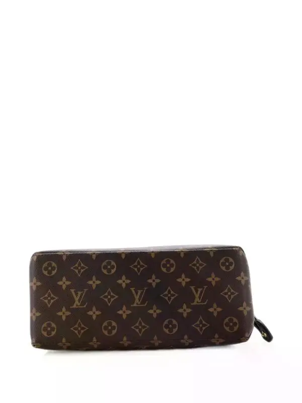LOUIS VUITTON Monogram Canvas Petit Palais Satchel - Brown
