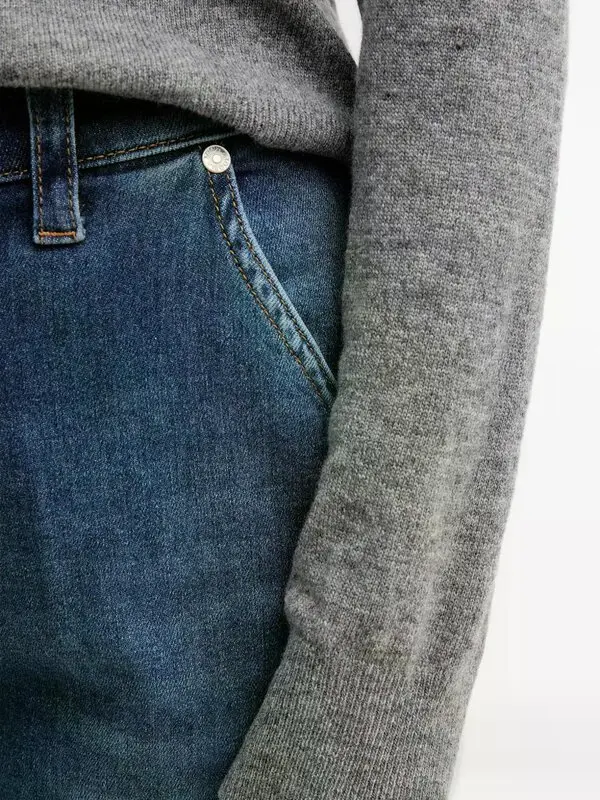 BENETTON V-neck Knitted Sweater