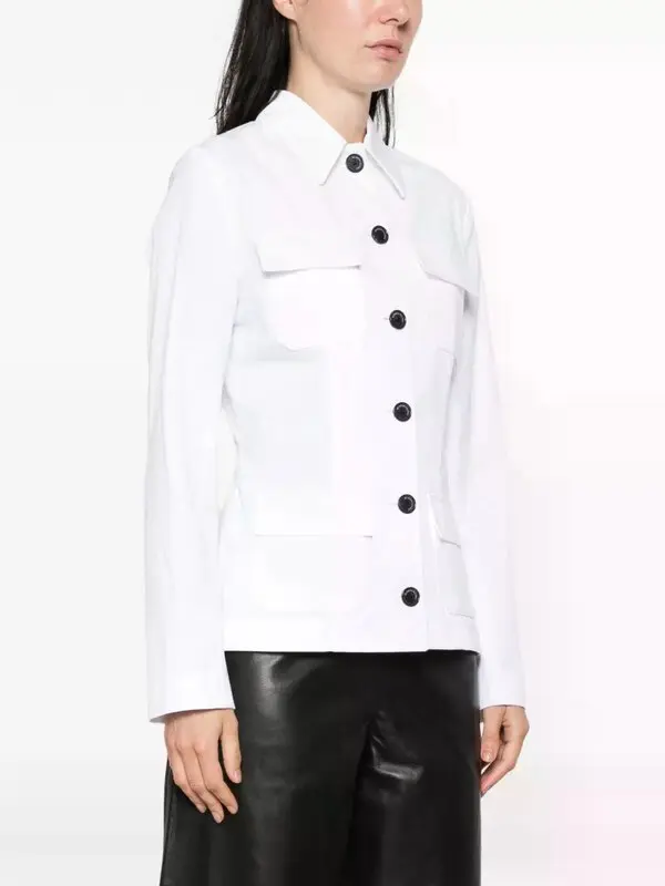Brandon Maxwell Gage Button-up Jacket