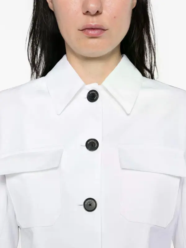 Brandon Maxwell Gage Button-up Jacket