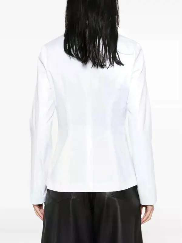 Brandon Maxwell Gage Button-up Jacket