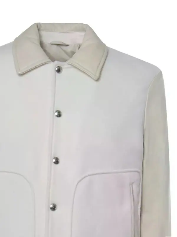 Eleventy Panelled Press-stud Jacket