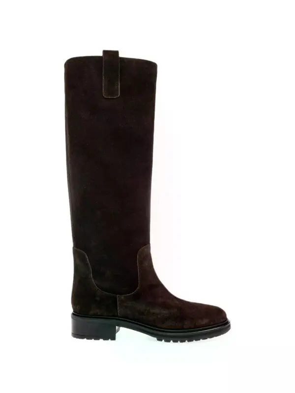 AeydĒ Henry Suede Boots - Brown