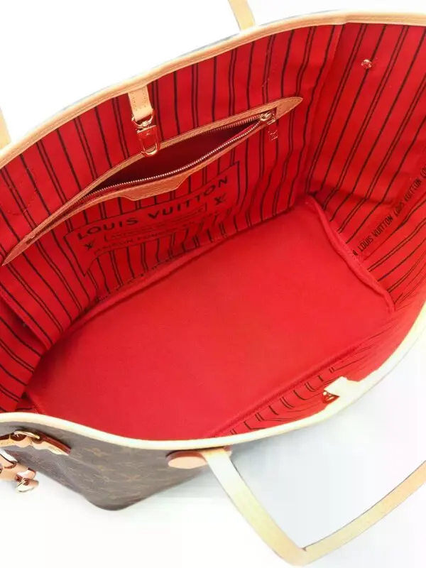 LOUIS VUITTON Neverfull Mm Monogram Tote Bag - Brown
