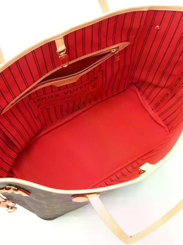 LOUIS VUITTON Neverfull Mm Monogram Tote Bag - Brown