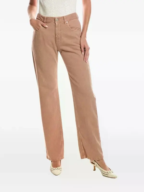 Brunello Cucinelli Straight-leg Five-pocket Jeans