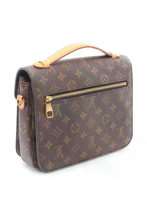 LOUIS VUITTON Monogram Pochette Metis - Brown